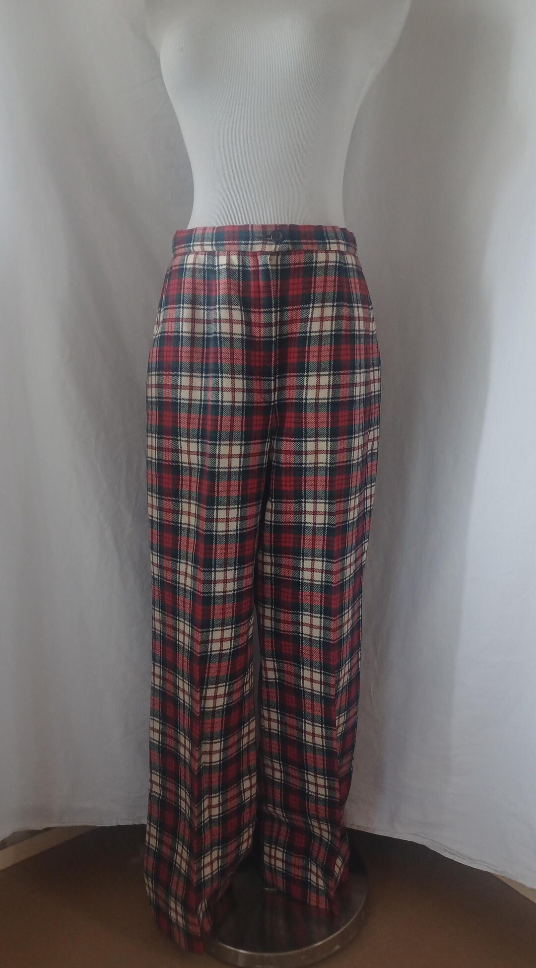 70s Pendleton Authentic Royal Stewart Tartan Wool Red/green/white ...