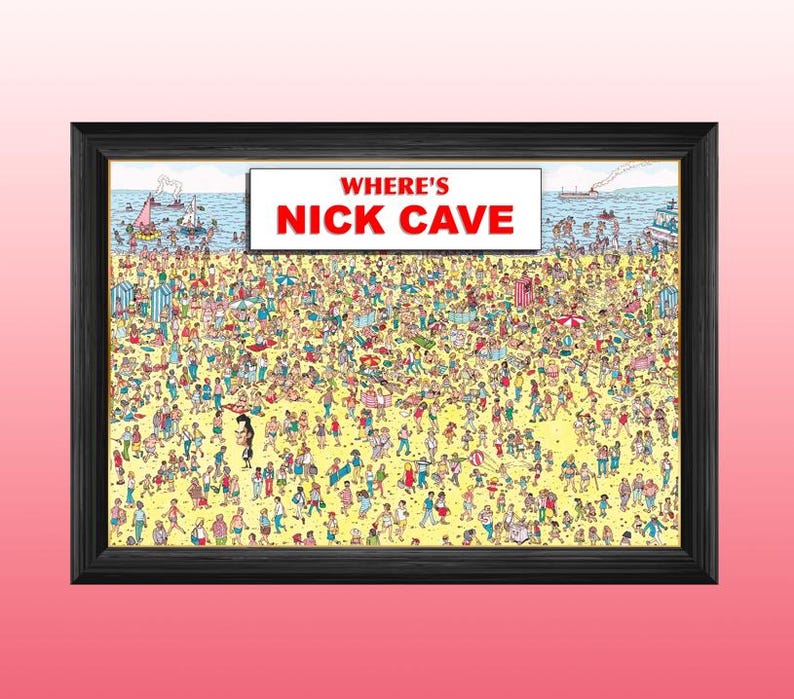 Where's Nick Cave? - Etsy