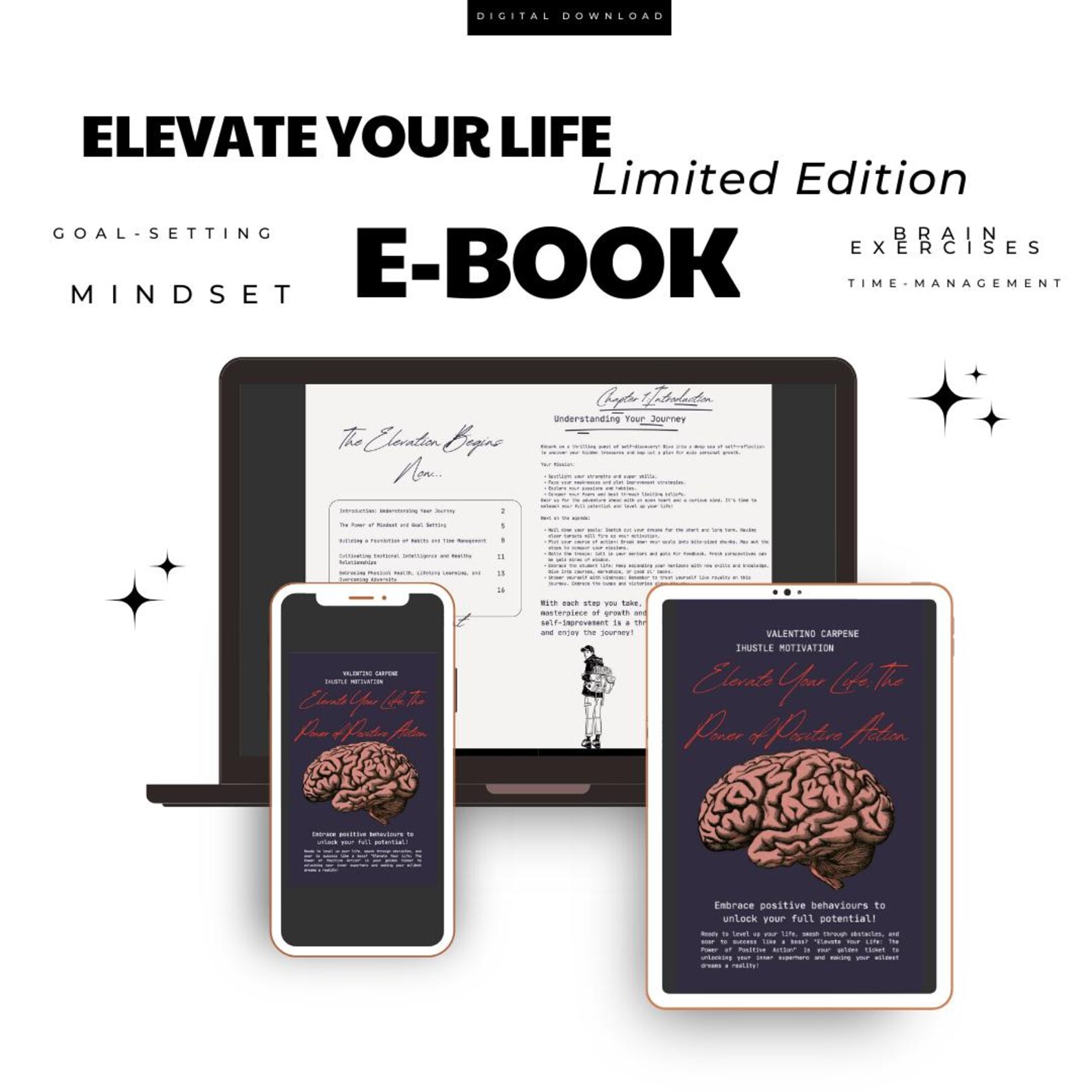 Wellness Digital Book, Elevate Your Life: the Power of Positive Action ...