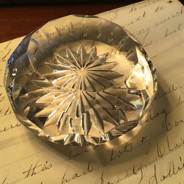 Crystal Paperweight - Etsy