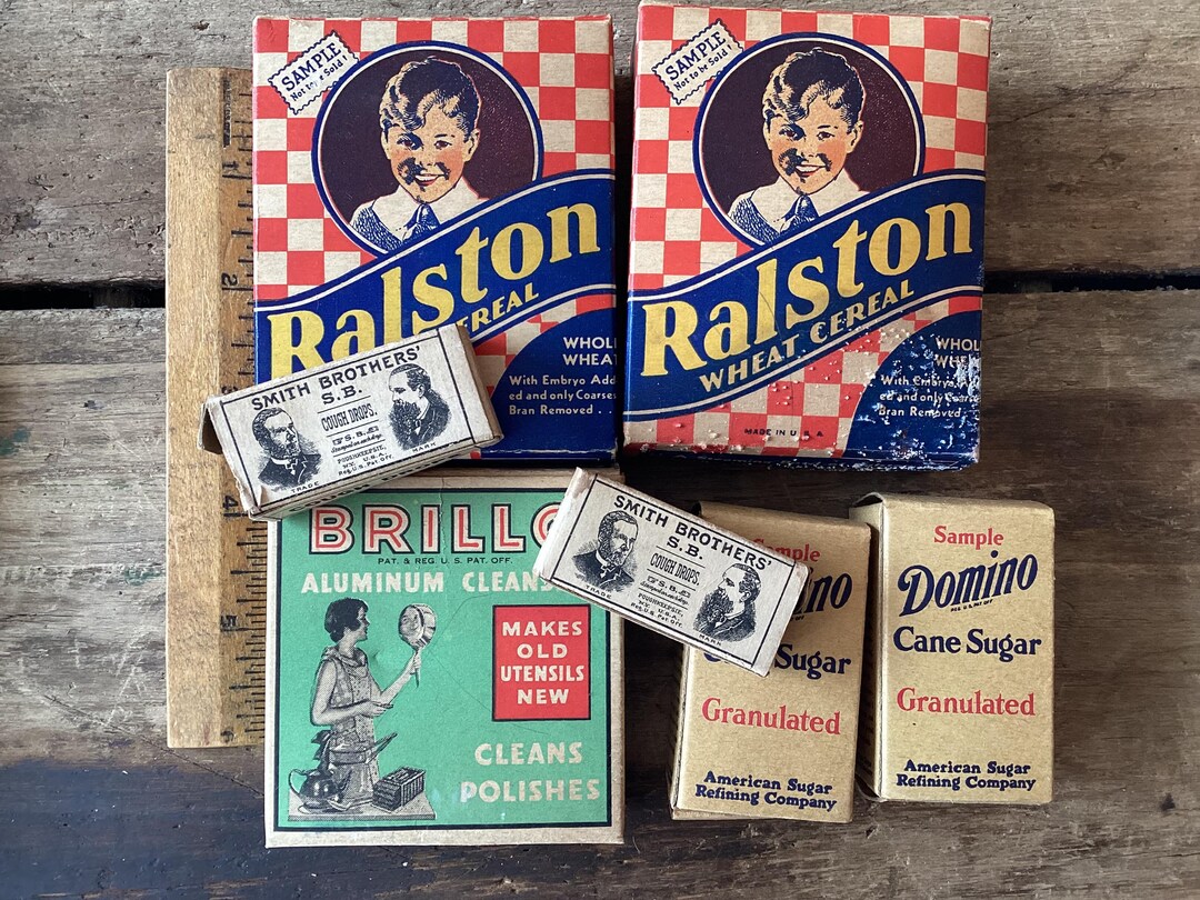 Collection of 1930s Sample Boxes / Set of Seven / Free Samples - Etsy