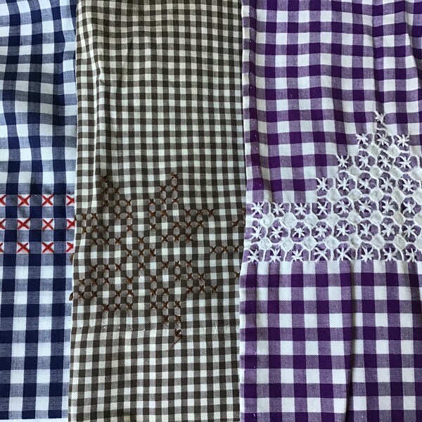 Cross Stitch Gingham - Etsy