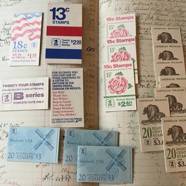 Stamp Booklets - Etsy