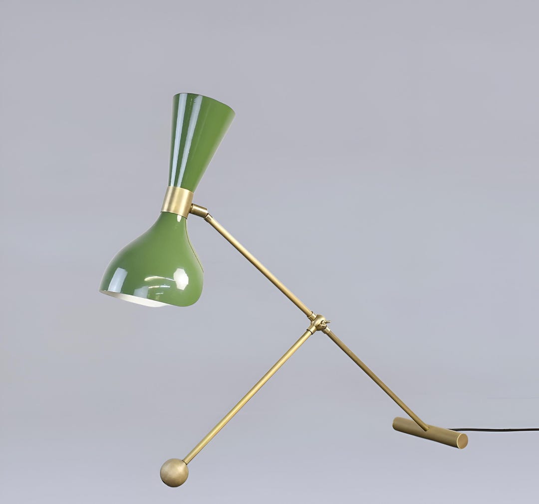 Stilnovo Style 1950s Modern Italian Mid Century Sputnik Study Desk Lamp ...
