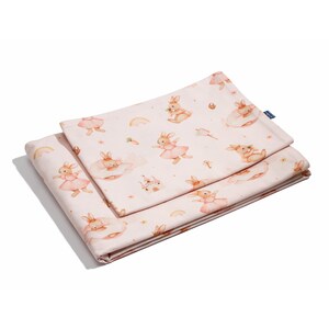 Baby Duvet Cover and Pillowcase • Baby Bedding Set • Squirrel Print ...