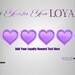 Purple Glam Loyalty Card Template | Editable Canva Design (instant ...