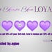 Purple Glam Loyalty Card Template | Editable Canva Design (instant ...