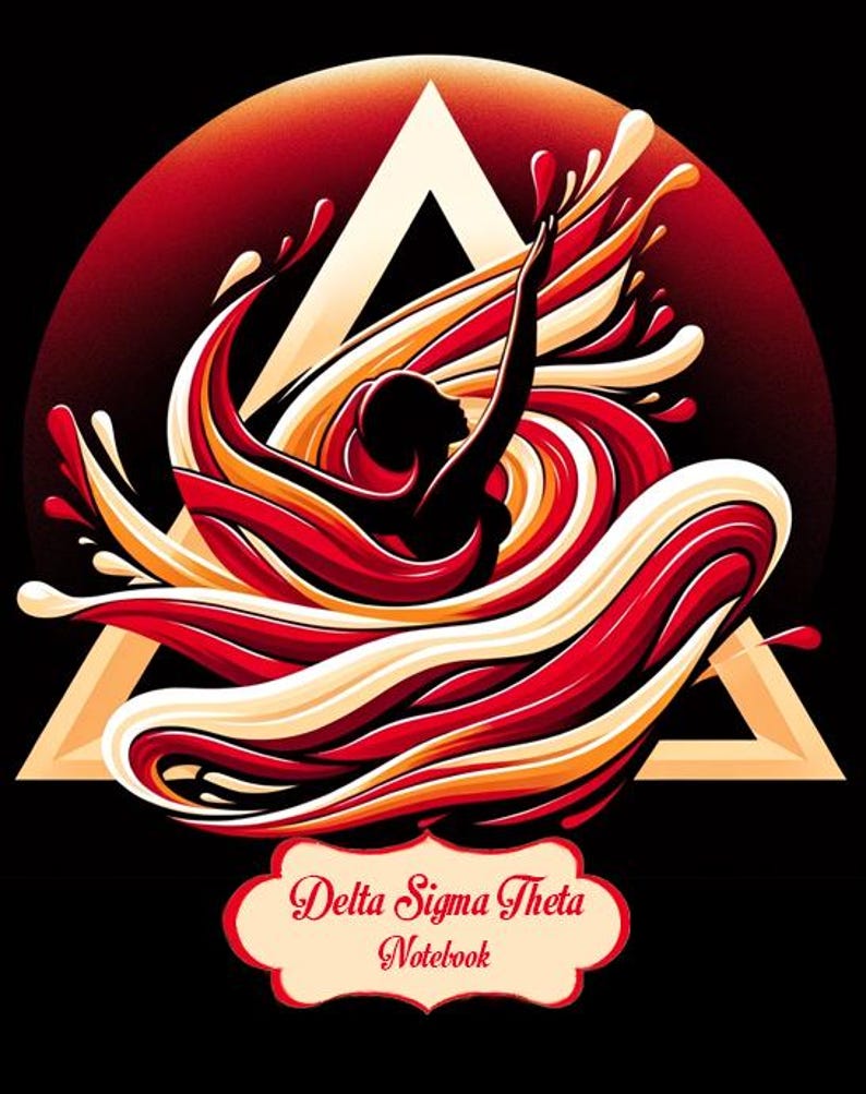 Delta Sigma Theta Notebook - Etsy