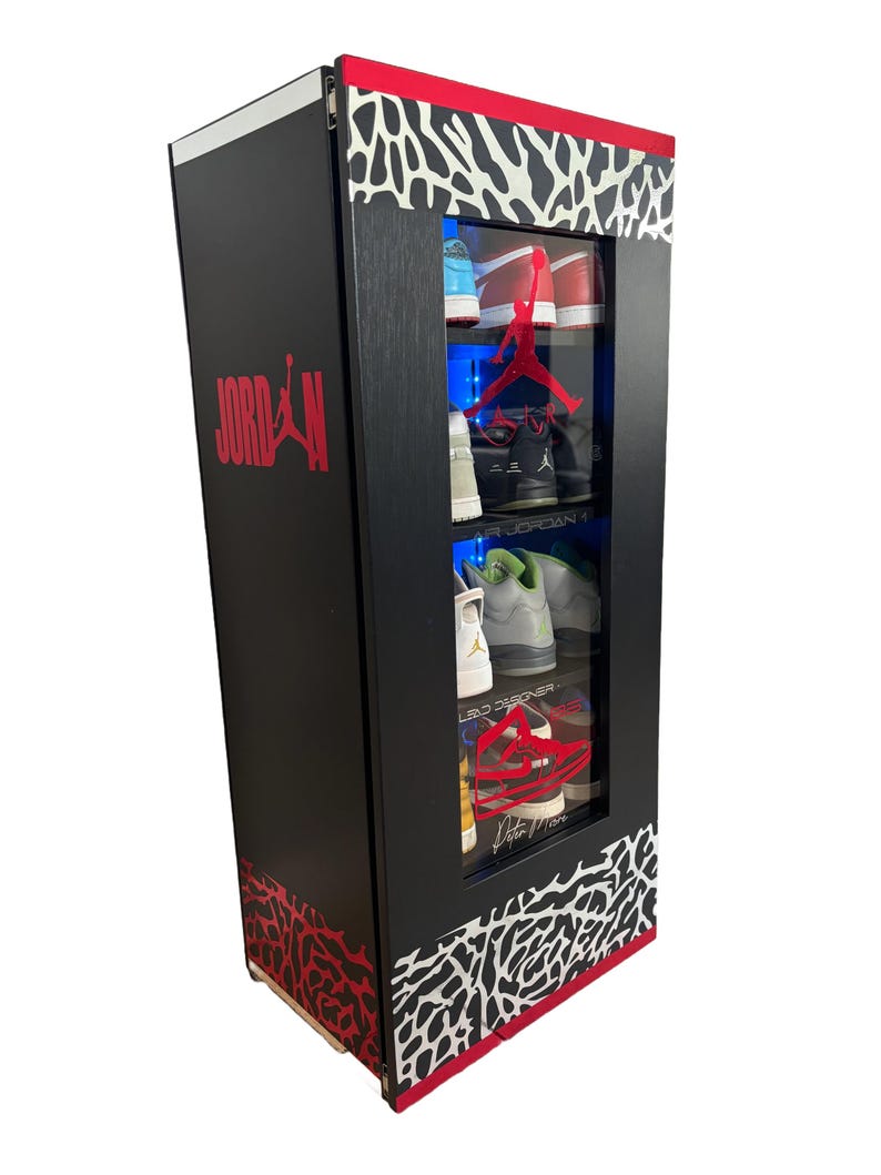Sneaker Locker Cabinet Premium Handmade Storage for Sneakerheads - Etsy