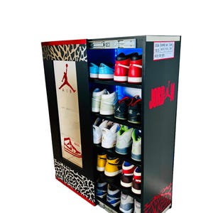 Sneaker Locker Cabinet Premium Handmade Storage for Sneakerheads - Etsy