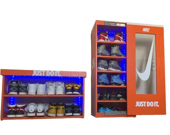 Sneaker Locker Cabinet - Premium Handmade Storage for Sneakerheads - Etsy