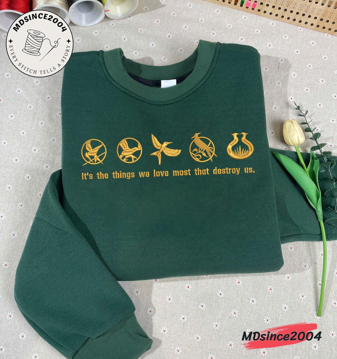 The Hunger Games Merch | the Hunger Games Doodle Art Shirt | Ballad of ...