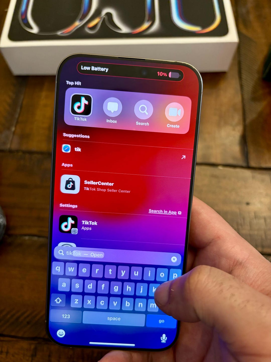 Tik Tok iPhone 16 PRO MAX 256GB Natural Titanium W/ Tik Tok & Tik Tok ...