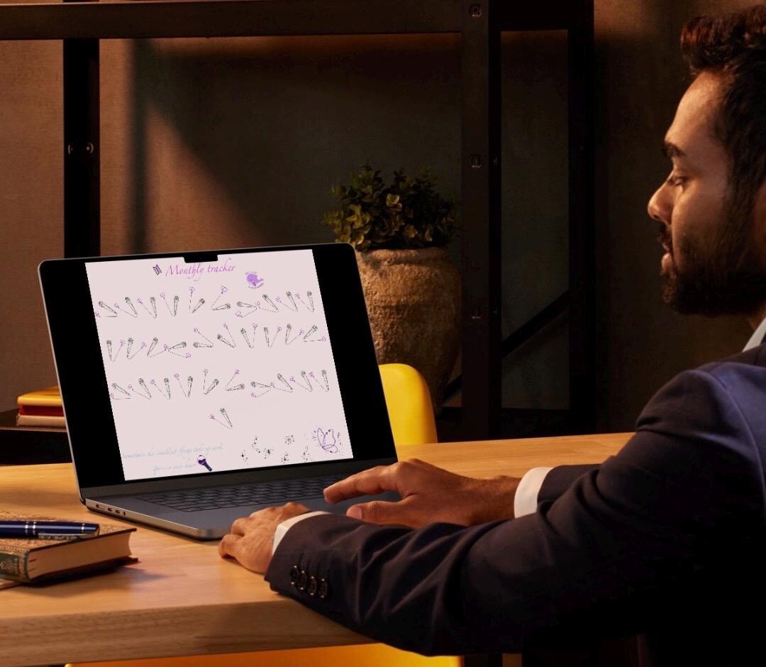 Purple Themed Digital and Printable Tracker, Monthly Tracker BTS ...