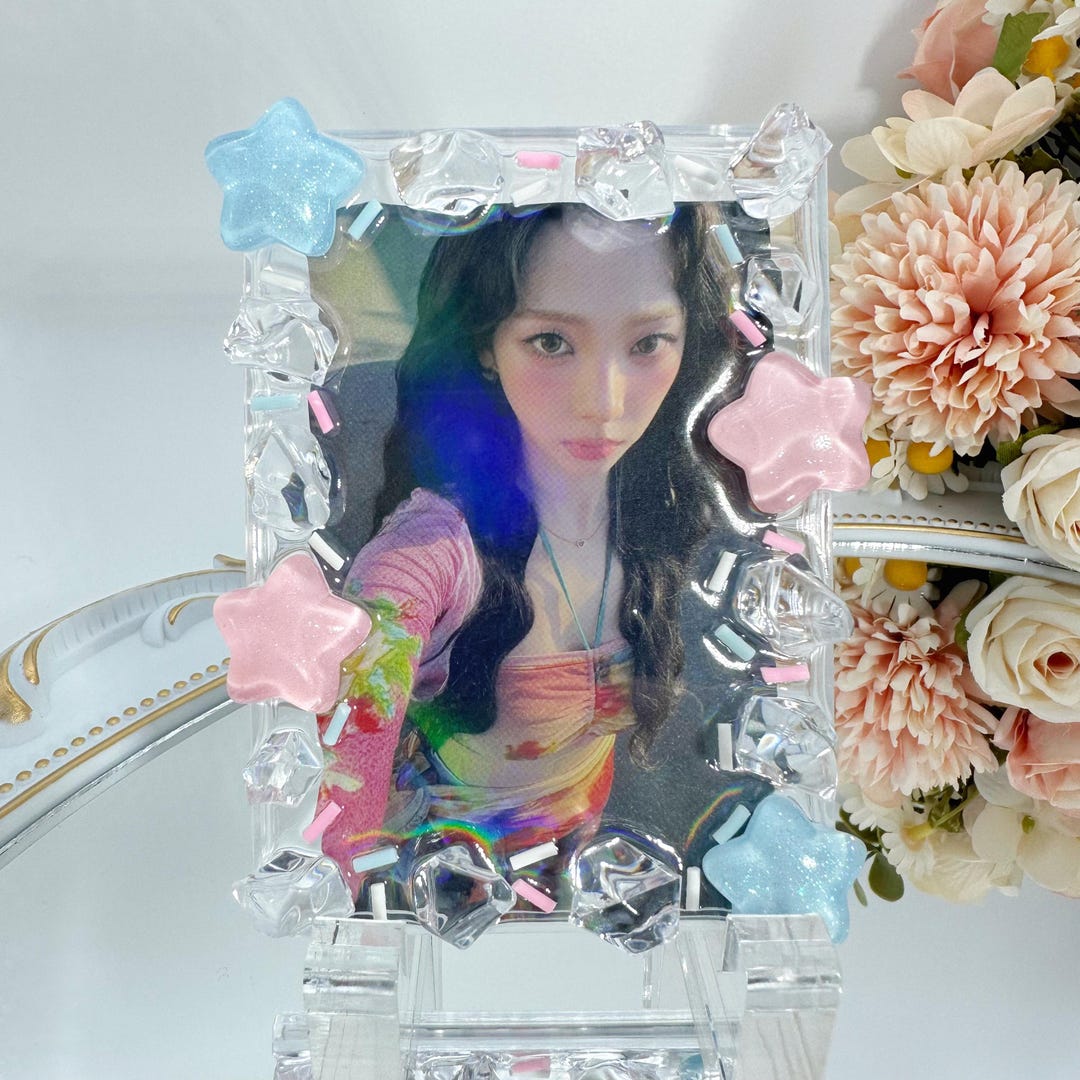 Kpop Star Inspired Card Holder & Photo Frame Handcrafted With Love - Etsy