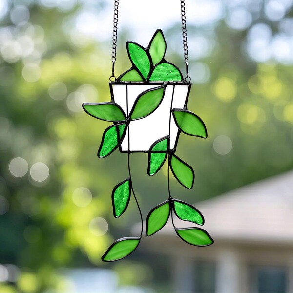 Stained Glass Planters - Etsy