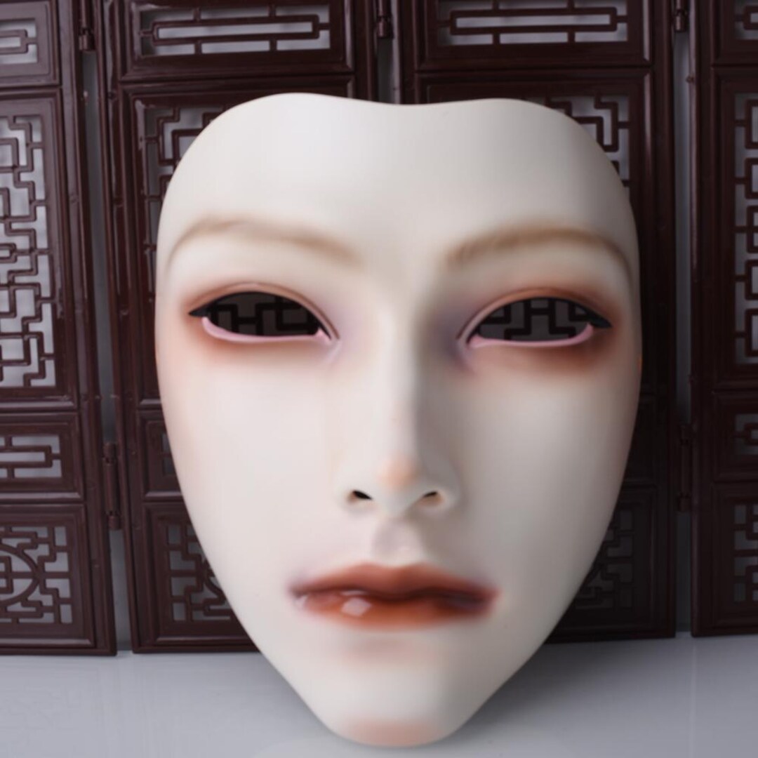 Handmade Full Face Masks Cos Antique Style Three-dimensional Relief ...