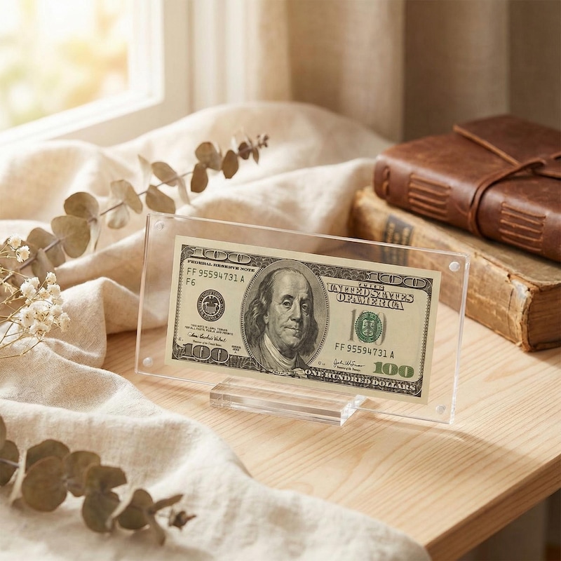Currency Display Frame - Etsy