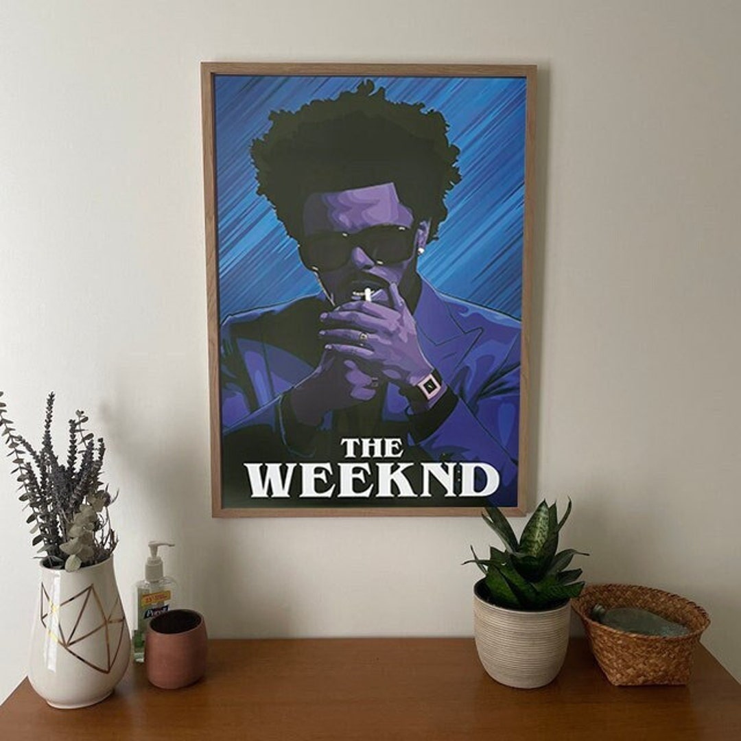 The Weeknd Poster Musician Artist Music Art No Framed Gift - Etsy