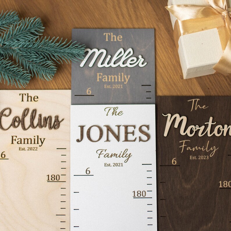 Ruler Growth Chart Kids Growth Chart Engraved Height Chart Growth Chart ...