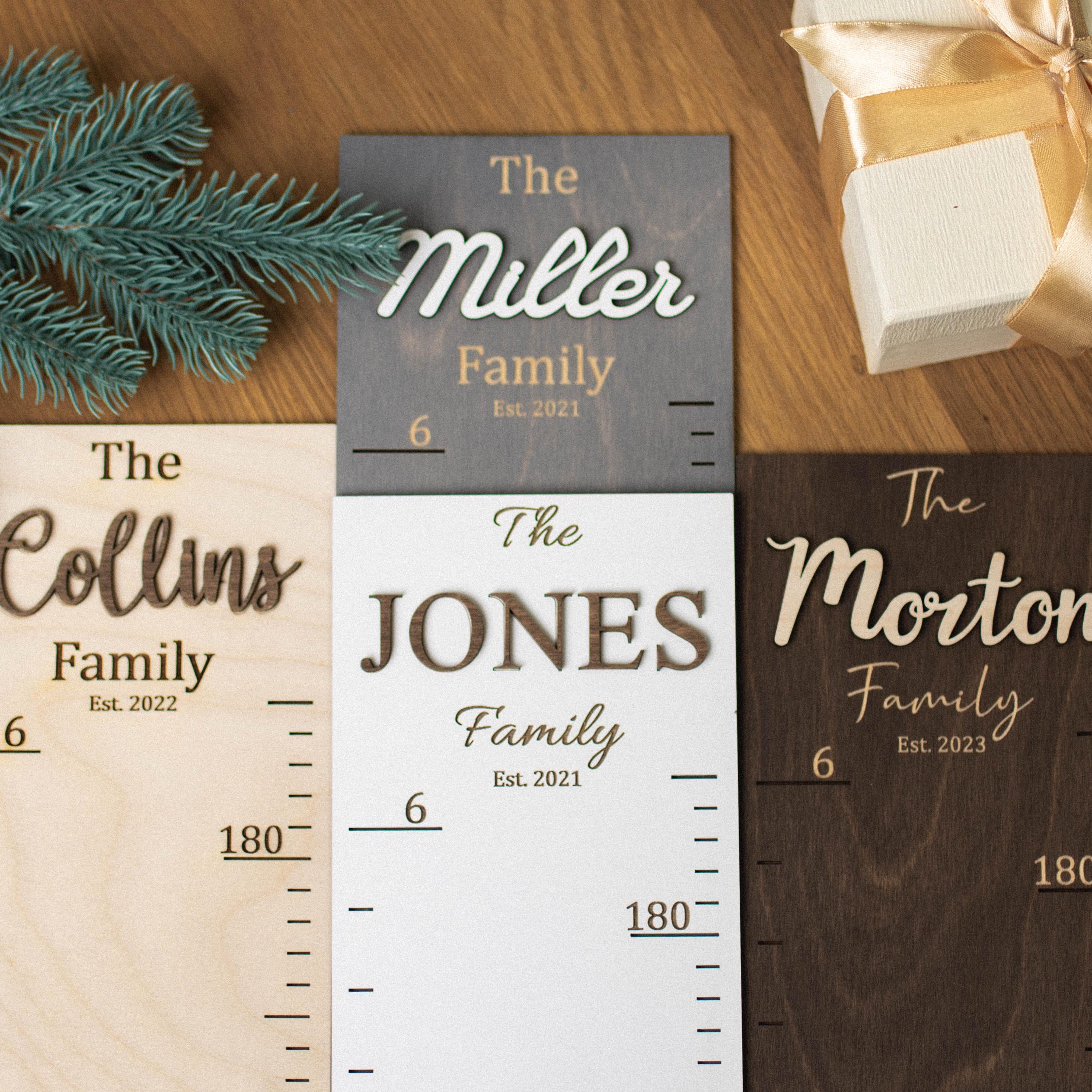 Ruler Growth Chart Kids Growth Chart Engraved Height Chart Growth Chart ...