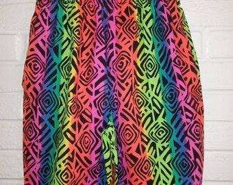 Neon Color Shorts - Etsy