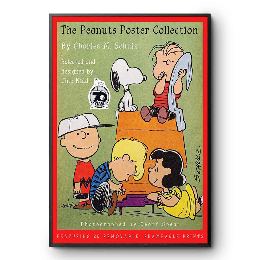 The Peanuts Poster Collection - 20 Removable Prints Classic Snoopy ...