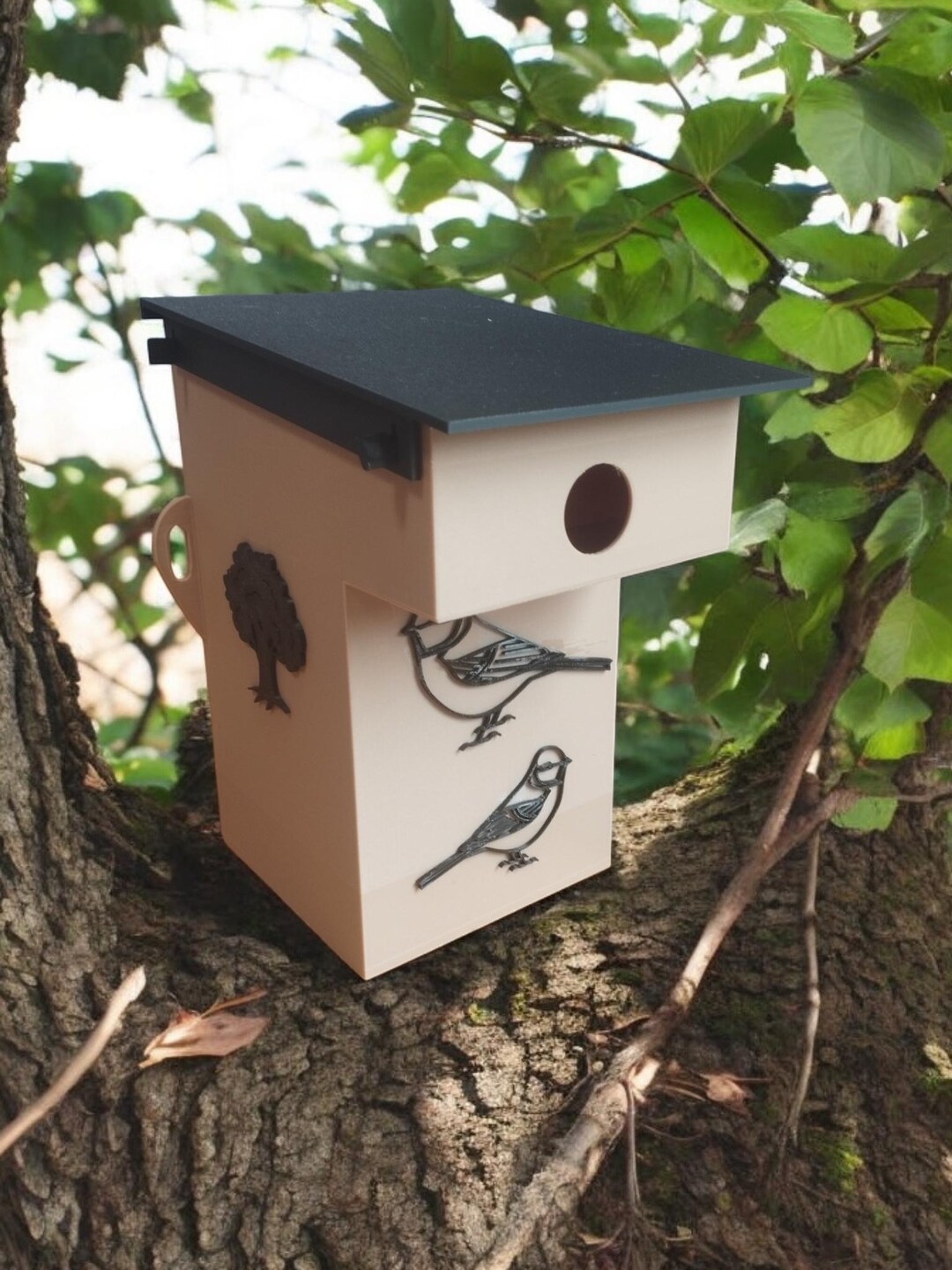 3D Printed Titmouse Nest Box - Etsy