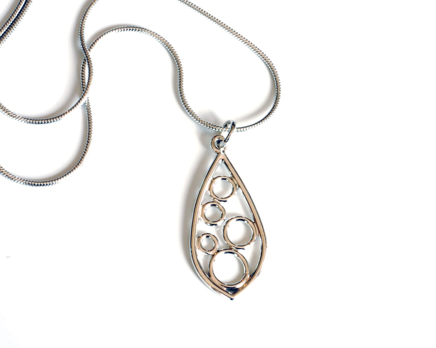 Silver Wire Pod Pendant Handmade Silver Wire Pendant by - Etsy