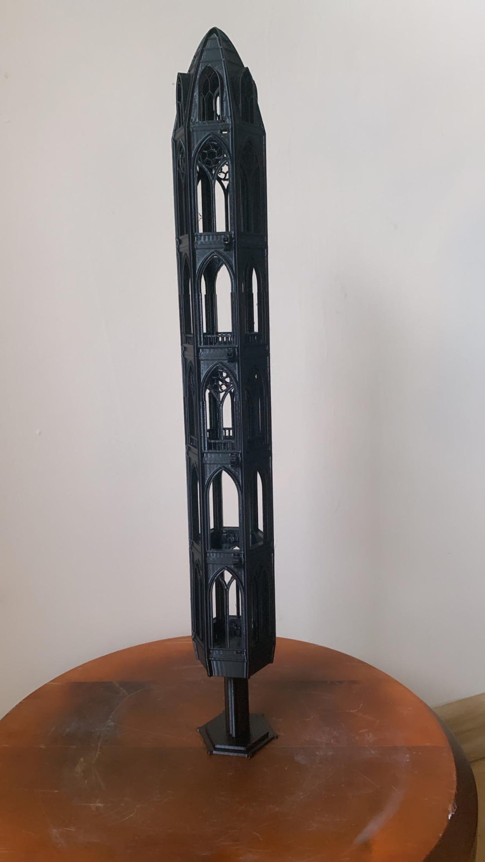 Mini Stake With Moss Lock for Plants. Small Gothic Tower, Hydroponic ...