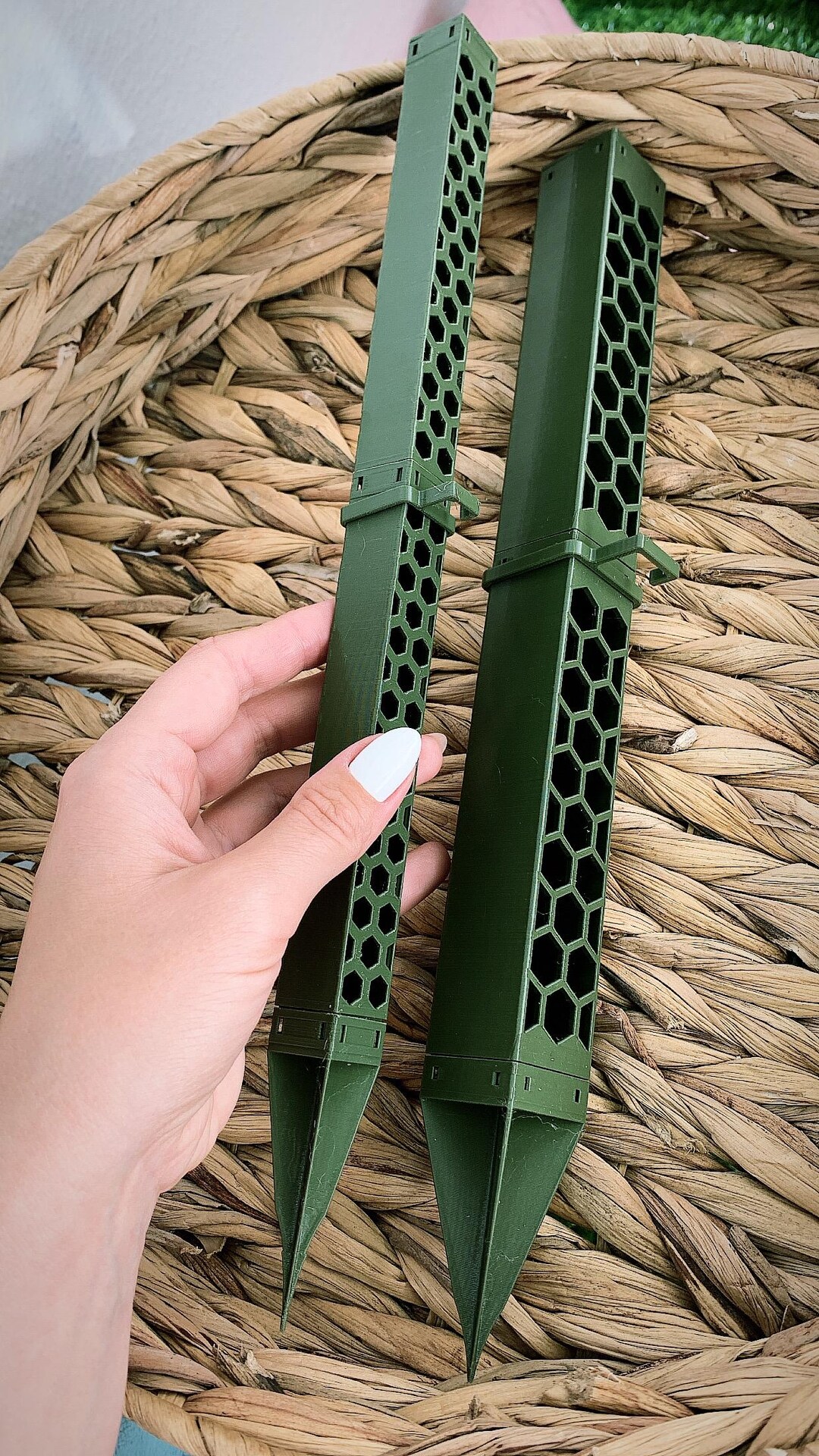 Modular Plant Stake for Moss Square Ideal for Hydroponics 2x2 Cm - Etsy