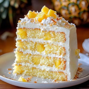 Hawaiian Pineapple Coconut Dream Cake - Etsy