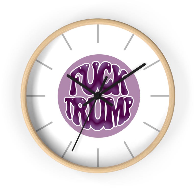 Trump Wall Clocks - Etsy