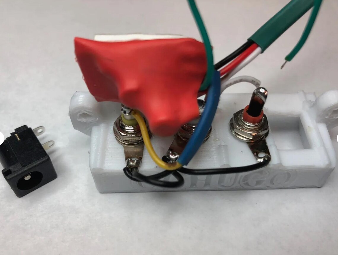 NES 101 Video Add-on Board, Power Led and 3D Printed Back *A/V Out* NES ...