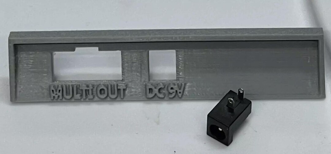 Replacement Back Panel Power DC Jack Port for SNES Jr Super Nintendo 2 ...