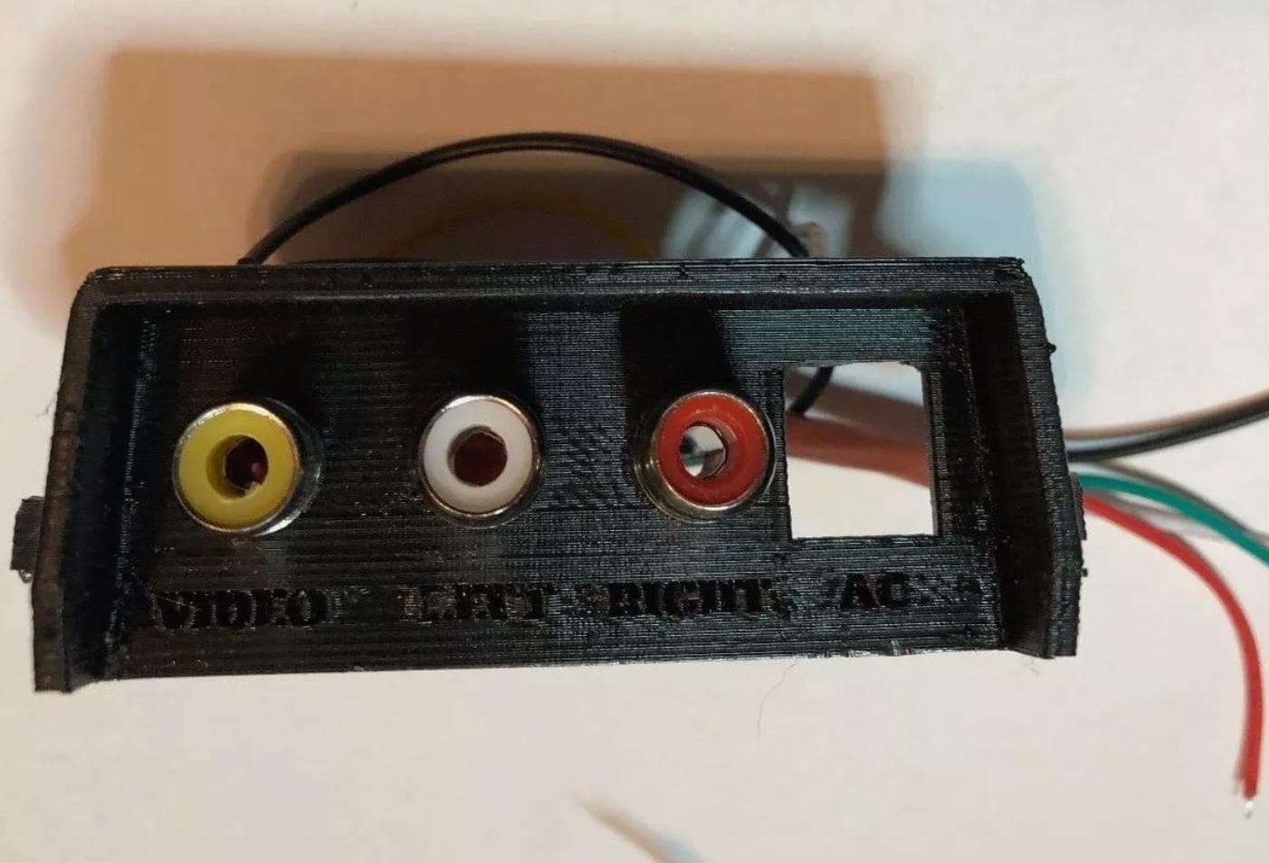 NES 101 Video Add-on Board, Power Led and 3D Printed Back *A/V Out* NES ...