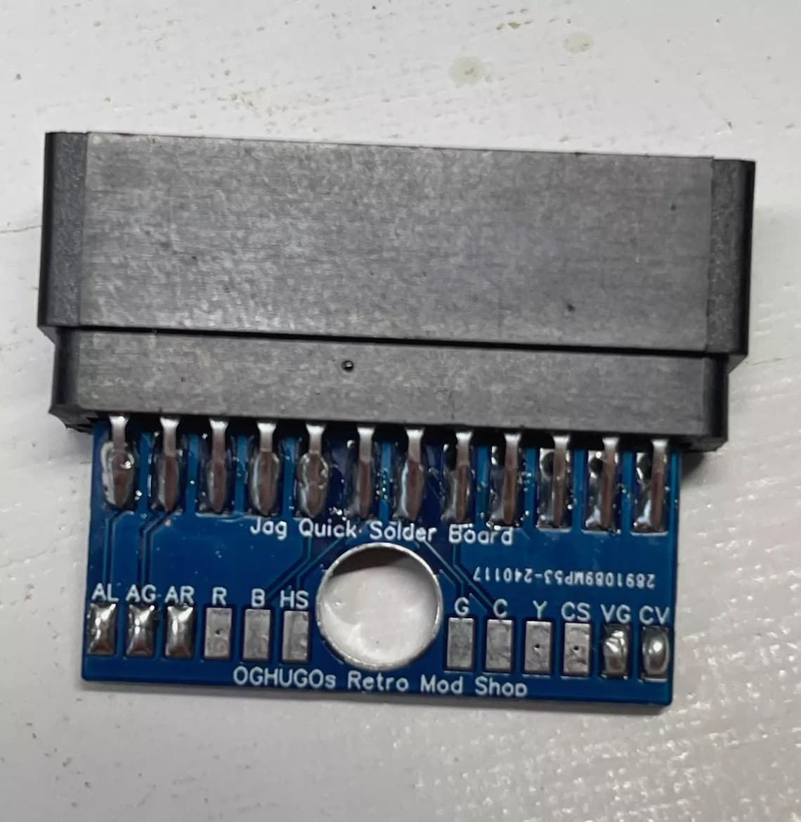 Atari Jaguar AV Composite Stereo RCA Card Edge Connector Free Ship - Etsy