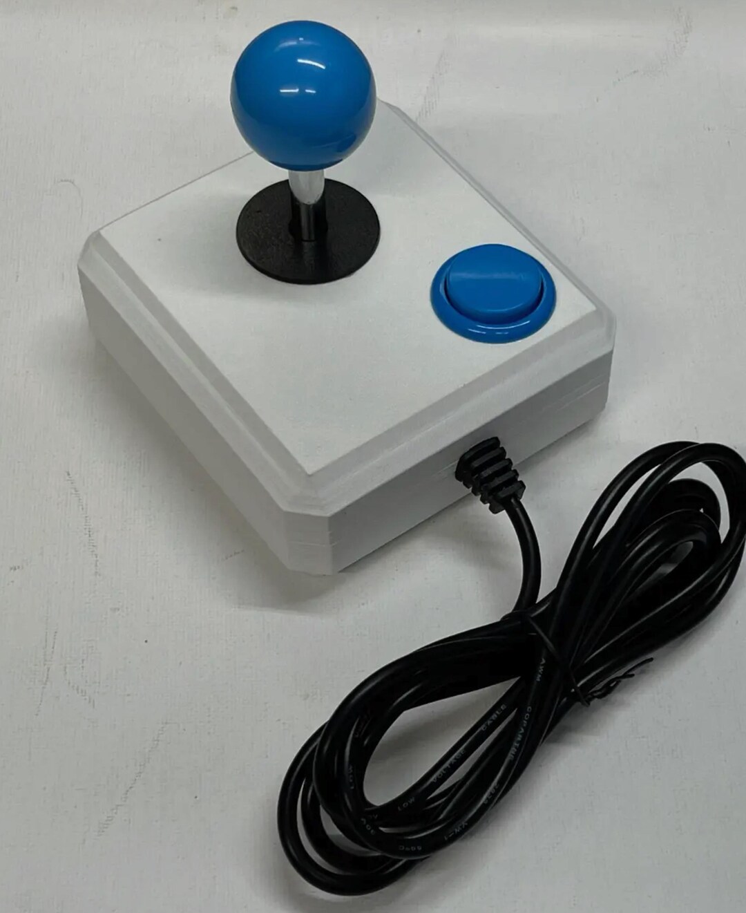 3D Printed Joystick With Microswitches for Retro Consoles Compatible ...