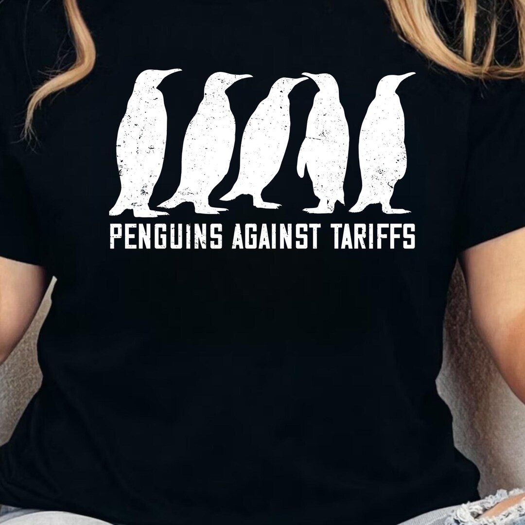 Penguins Against Tariffs Png Svg, Funny Anti Trump Shirt, Subtle FDT ...
