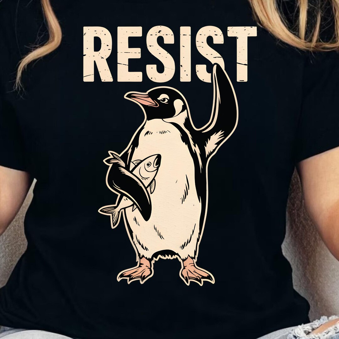 Resist Penguins Activism Png, We Stand With Penguins Png, Flippers up ...