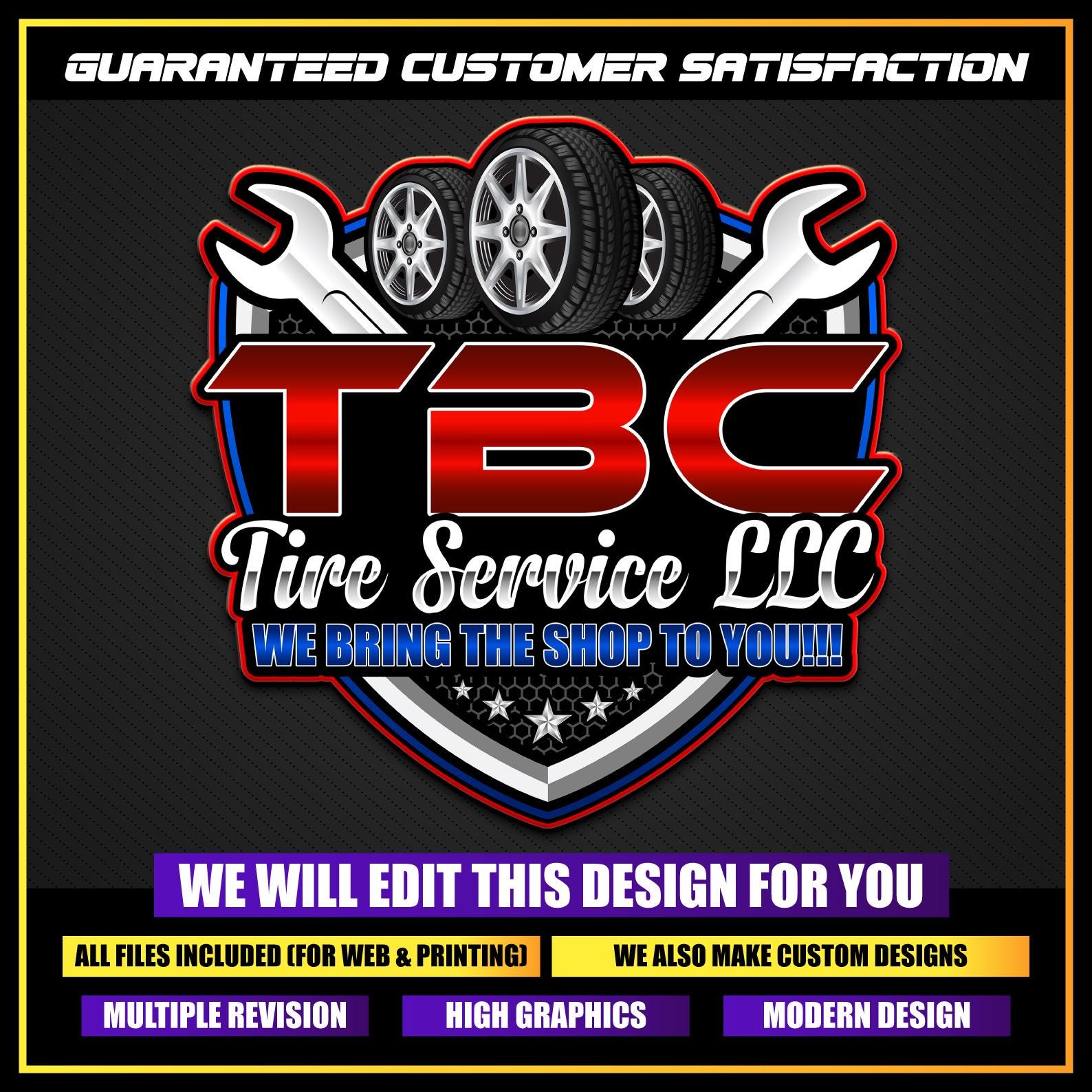 Tire Service Logo, Truck Tire Logo, Tire Shop Logo, Modern Tyre Logo ...