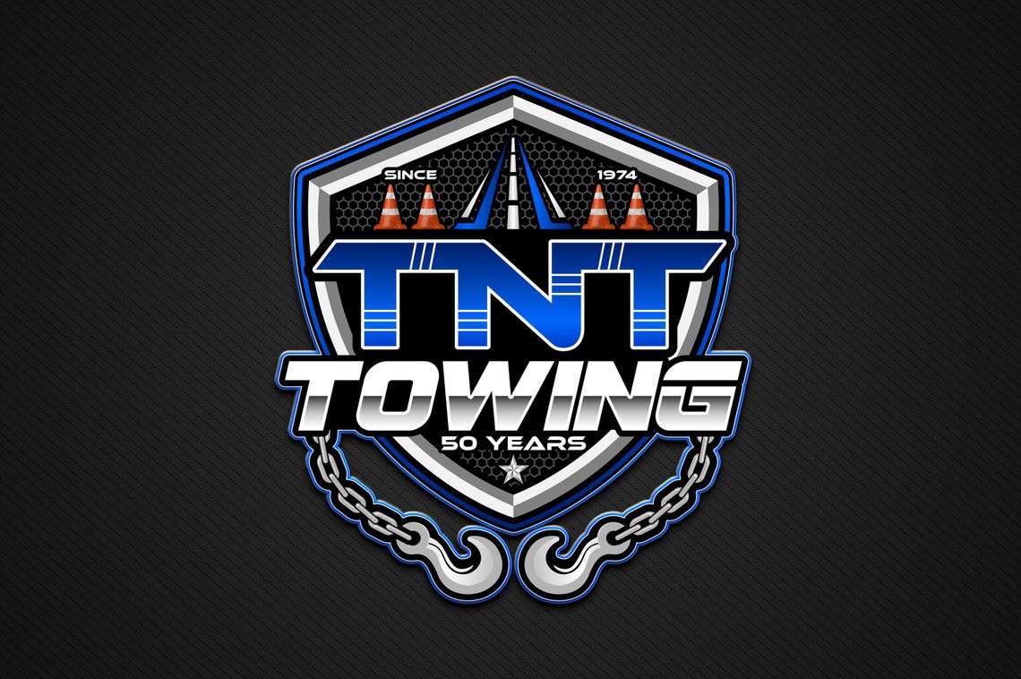 Towing Truck Logo, Roadside Assistance Logo, Towing Chain Svg, Tow ...
