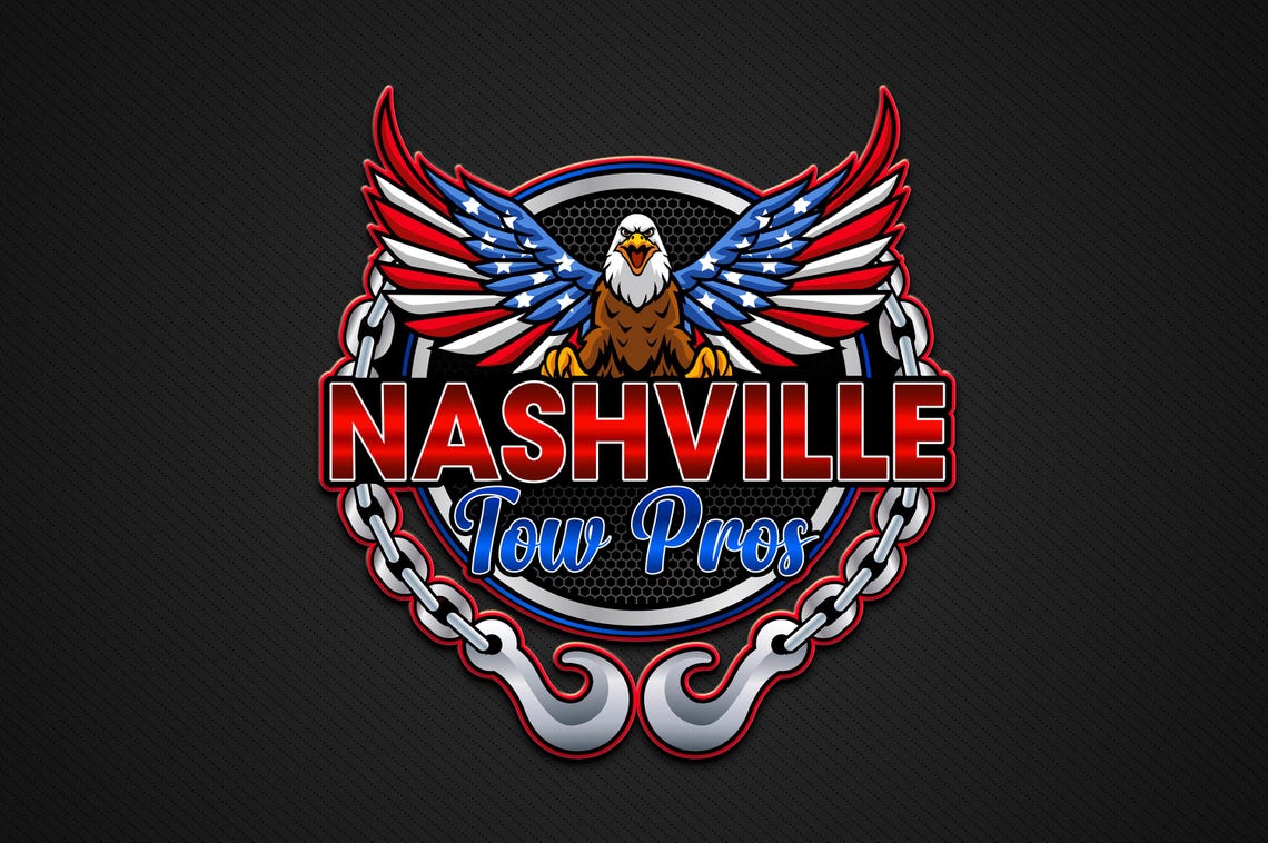 Towing Truck Logo, Roadside Assistance Logo, Towing Chain Svg, Tow ...