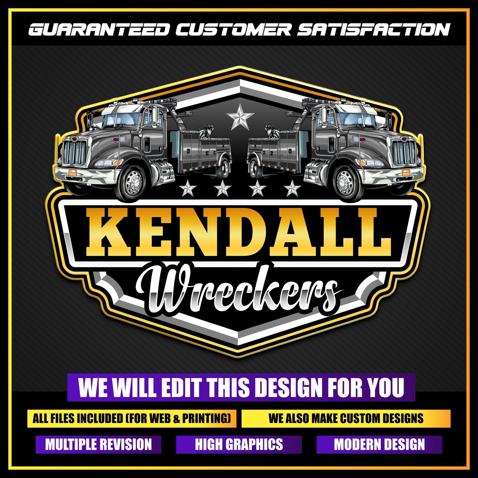 Towing Truck Logo, Roadside Assistance Logo, Towing Chain Svg, Tow ...