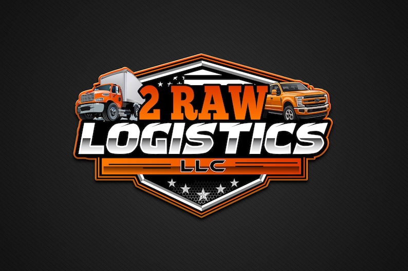 Trucking Company Logo, Box Truck Logo, Hotshot Logo, Semi Truck Logo ...