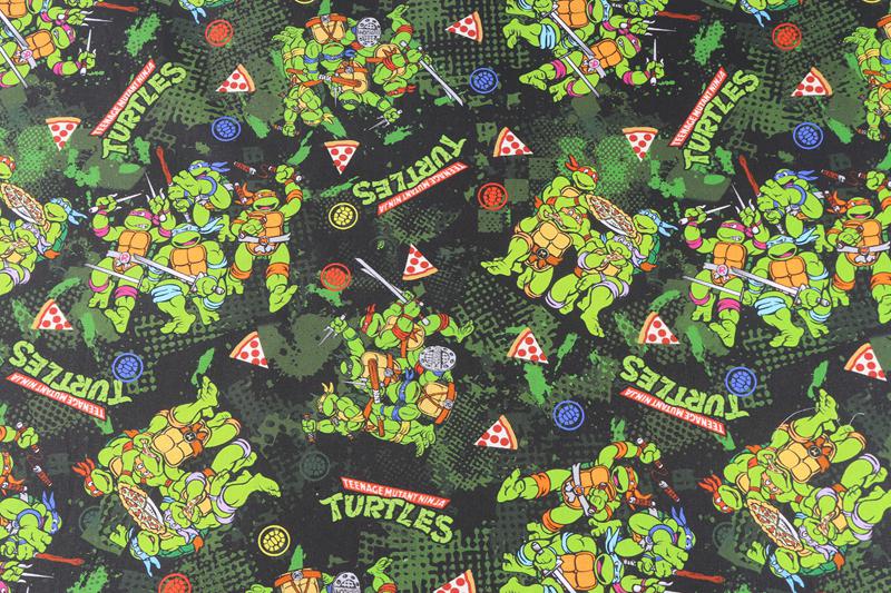 Teenage Mutant Ninja Turtles Fabric 100% Cotton Fabric Cartoon Cotton ...