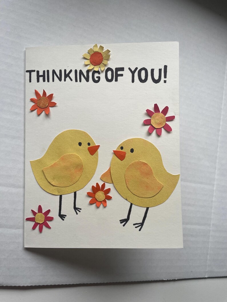 Thinking of You Card, Greeting Card for All Occasions | Handmade ...