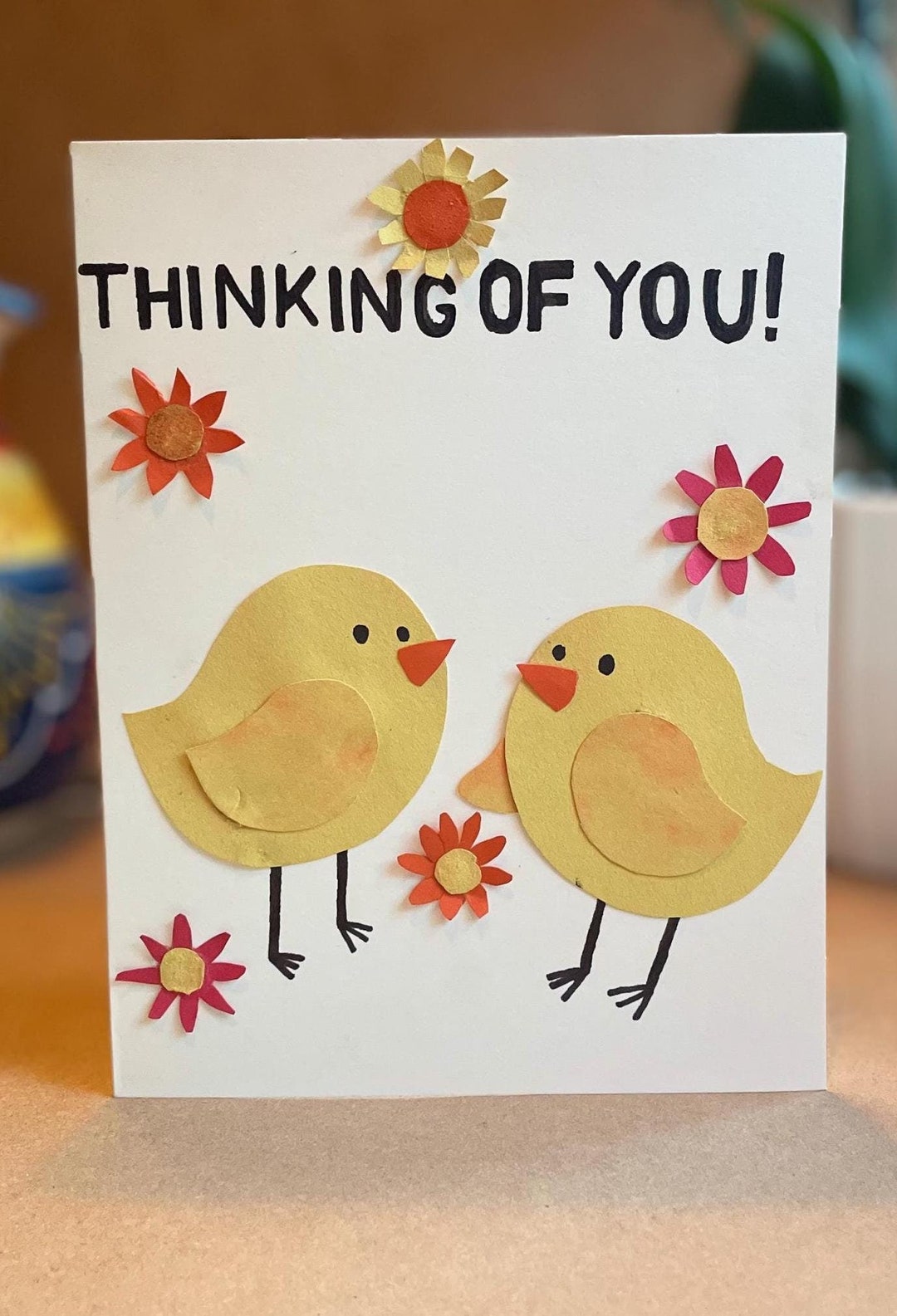 Thinking of You Card, Greeting Card for All Occasions | Handmade ...
