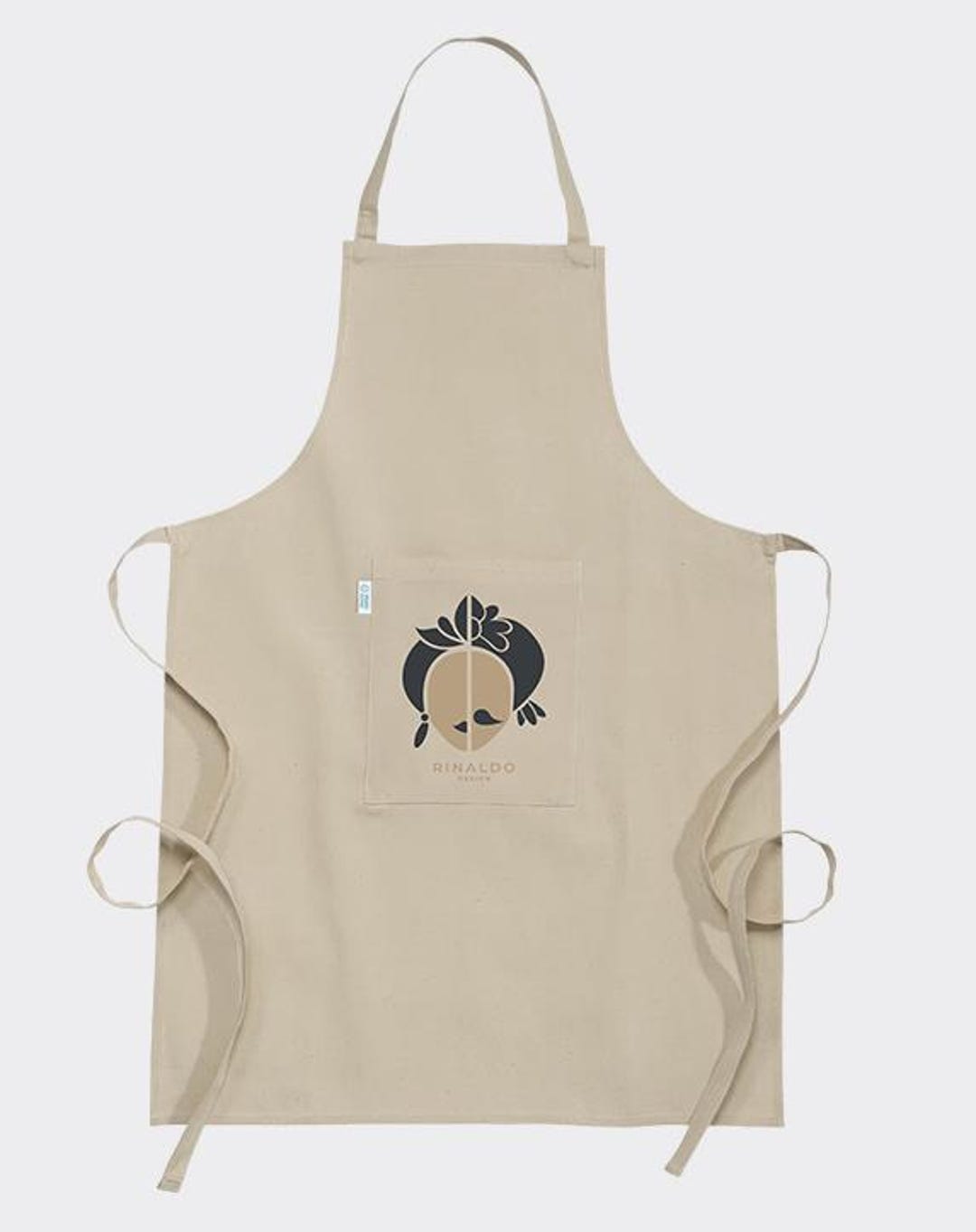 Moor's Head Apron / Sicilian Apron / Cotton Kitchen Apron / Apron With ...