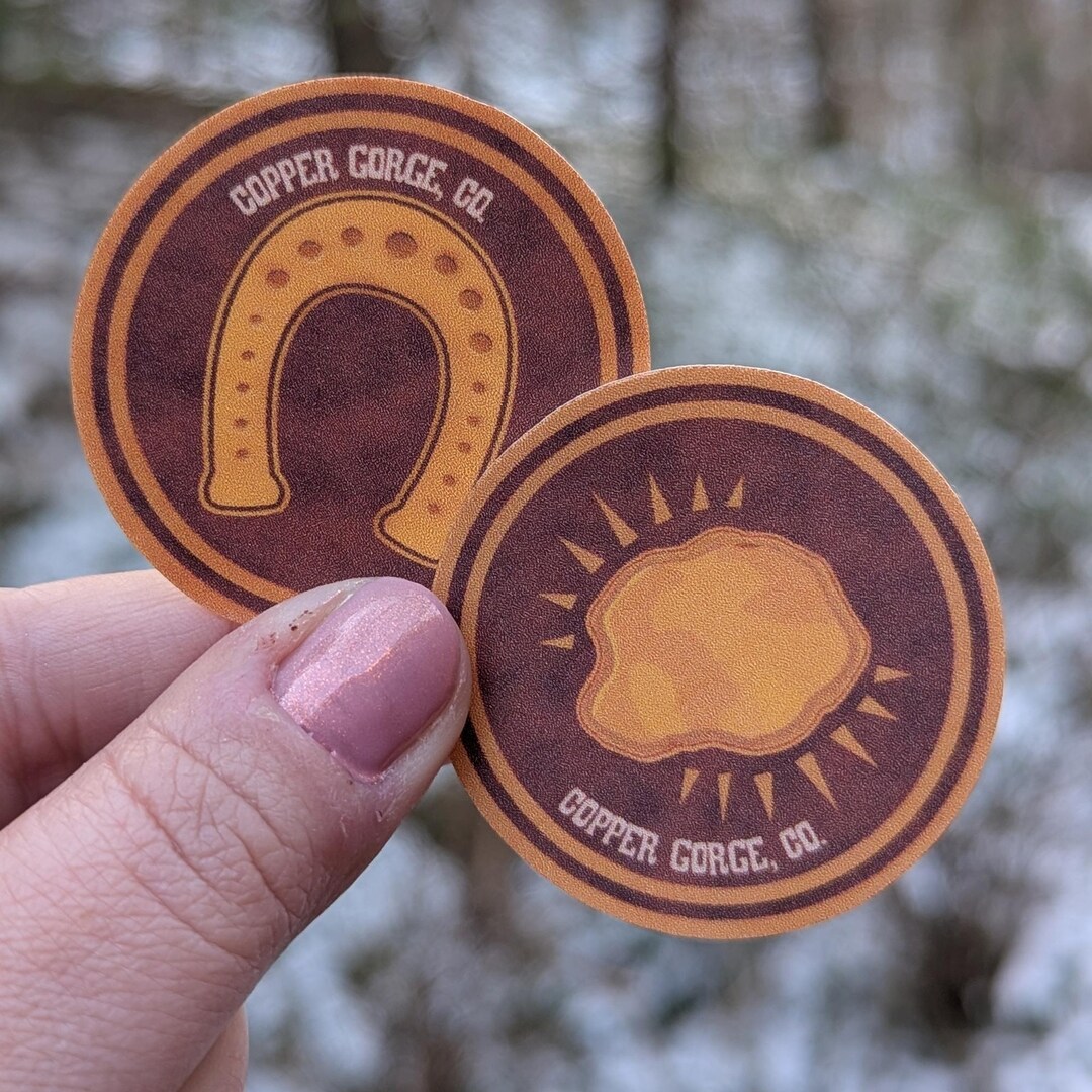 Nancy Drew Game Sticker - 2 PACK | Copper Gorge Coins | Nancy Drew Gift ...
